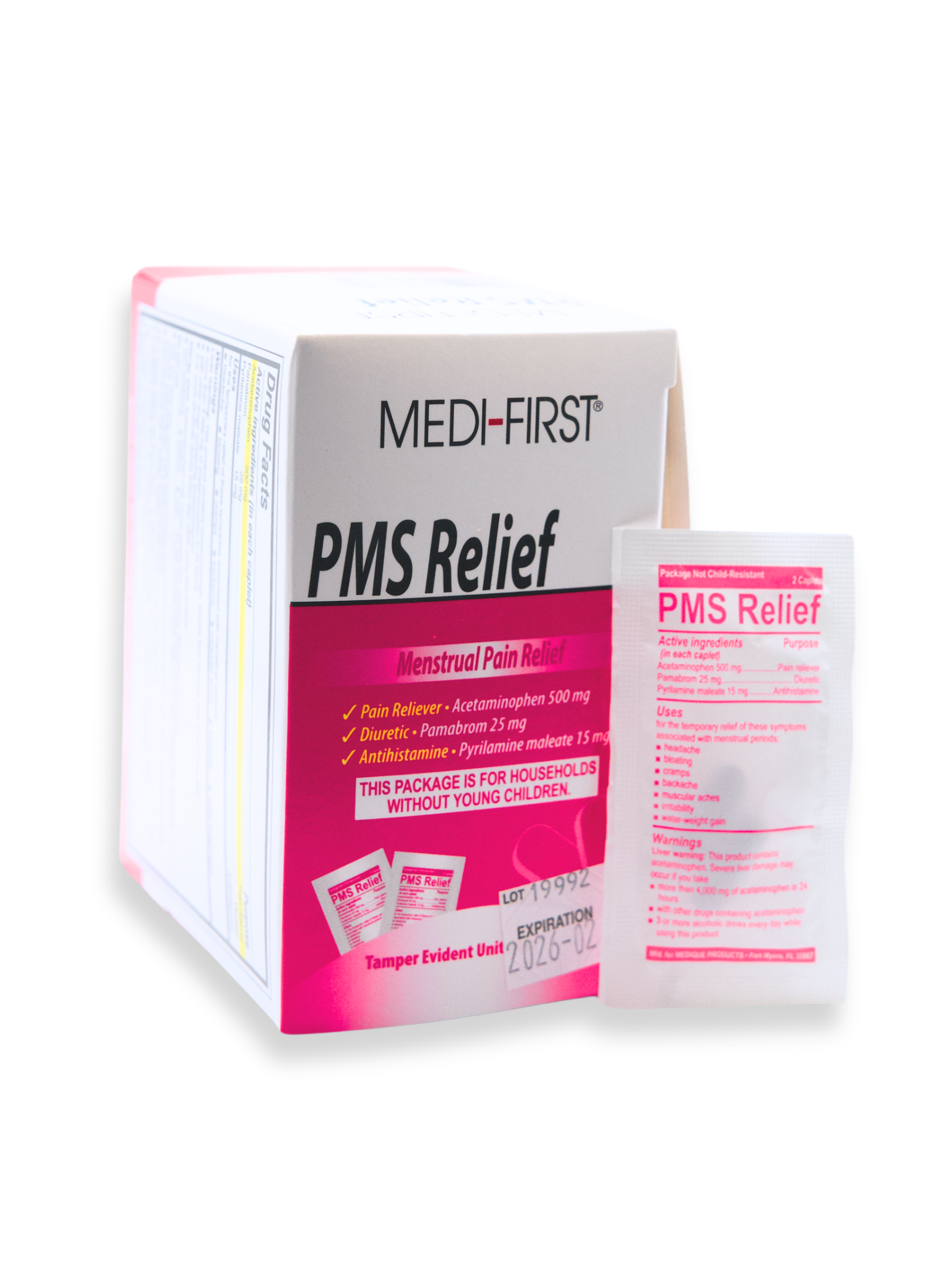 PMS Relief (Menstrual Pain Relief) 80 ct – Shield-Safety