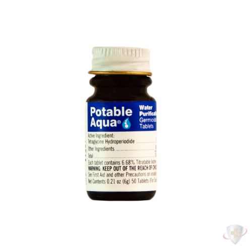 Potable Water Purification Germicidal Iodine Tablets | Shield-Safety
